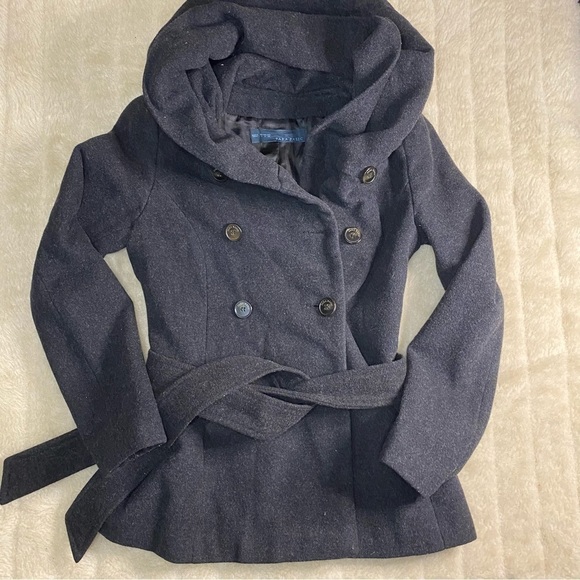 Zara | Jackets & Coats | Zara Basic Jacket With Oversized Hood | Poshmark